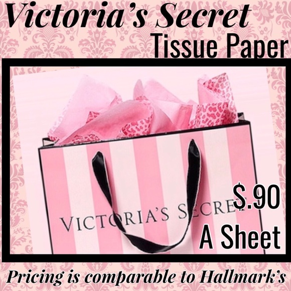 PINK Victoria's Secret | Accessories | Victorias Secret Tissue Paper ...